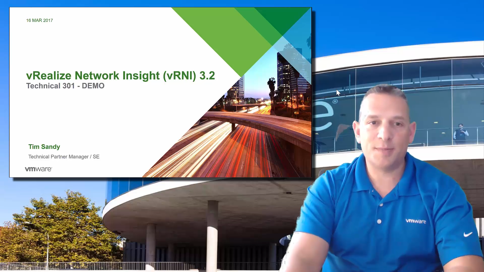 Technical 301 (DEMO) – vRealize Network Insight (vRNI) 3.2 – Video ...