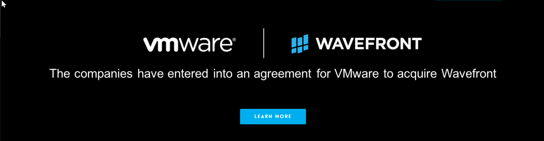 VMware’s Intent To Acquire Wavefront! | Welcome to The Virtually Connected!